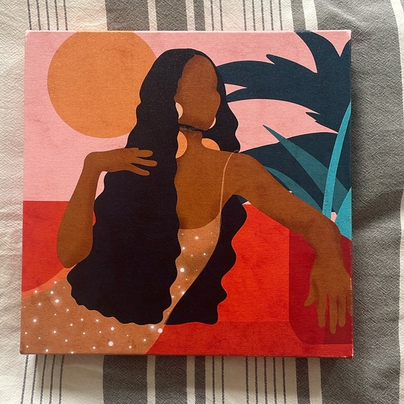 Art | Taraji By Reyna Noriega Canvas Print 12x12 | Poshmark